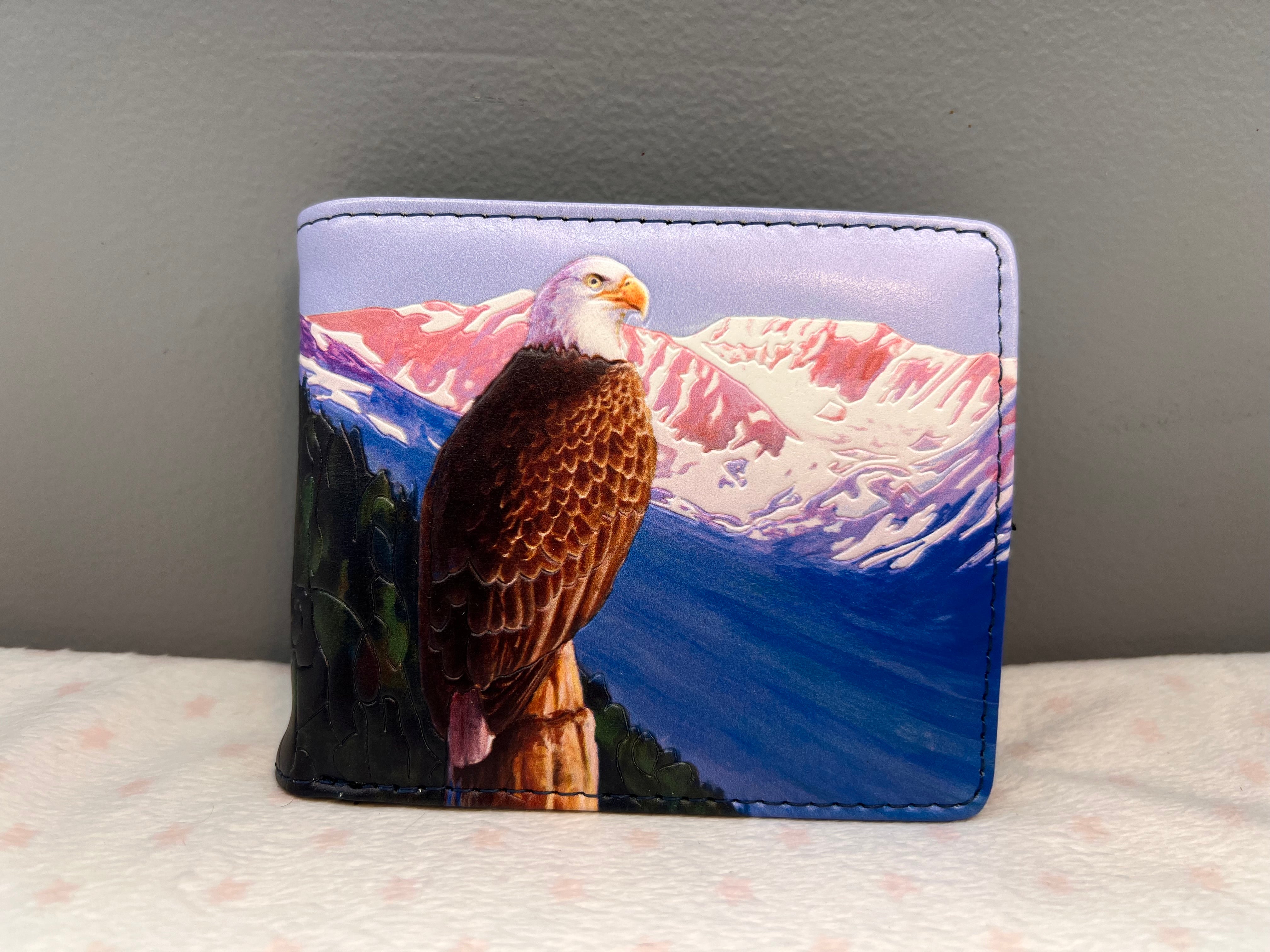 Mens Wallet - Bald Eagle – Grumpy Pug