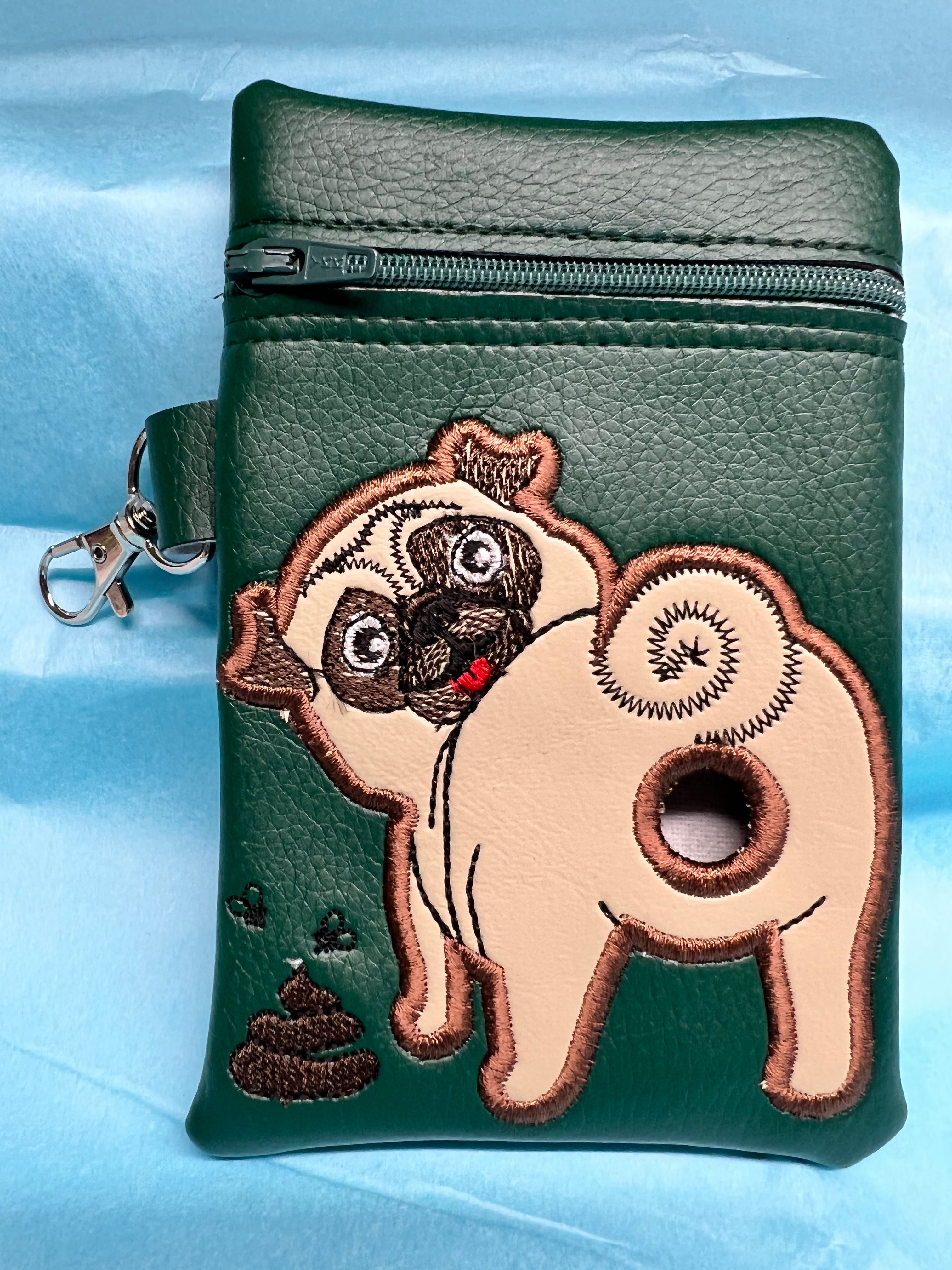 Pug Poop Bag Keepers – Grumpy Pug